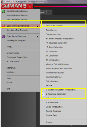 CalMAN VirtualForgeセットアップガイド|Edipit